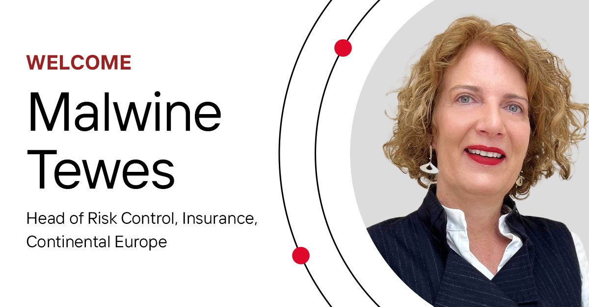 Malwine Tewes joins Sompo to lead Risk Control Services across ...