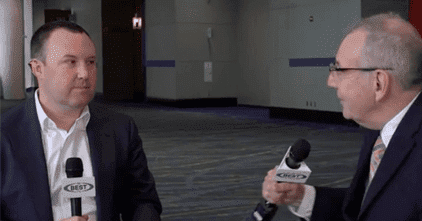 Matt Burns in conversation with AM Best TV at RIMS | Sompo